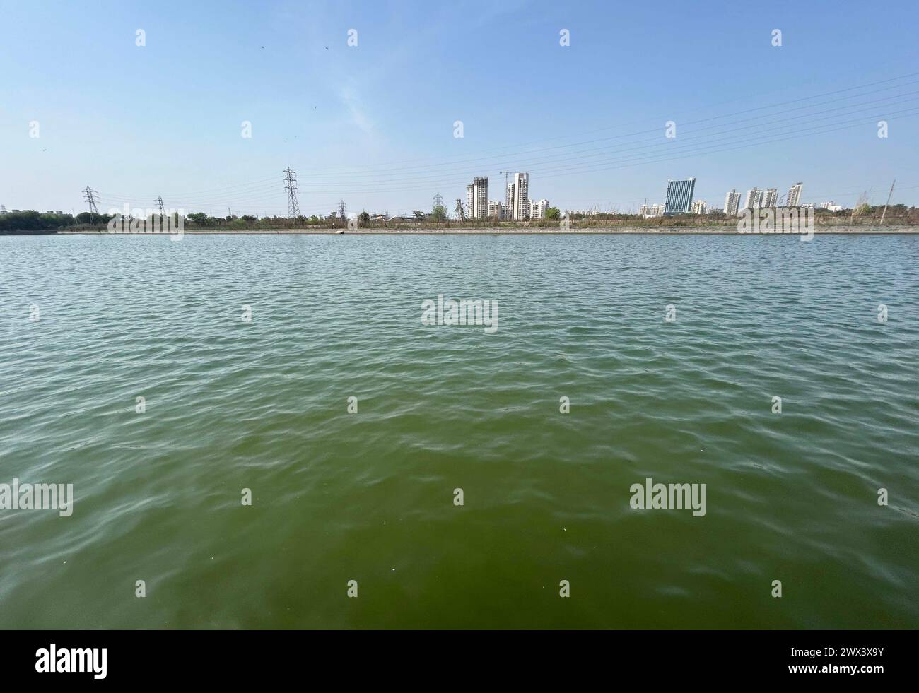 Gurugram, India. 20th Feb, 2034. GURUGRAM, INDIA - MARCH 27: Water Treatment Plant located at ...