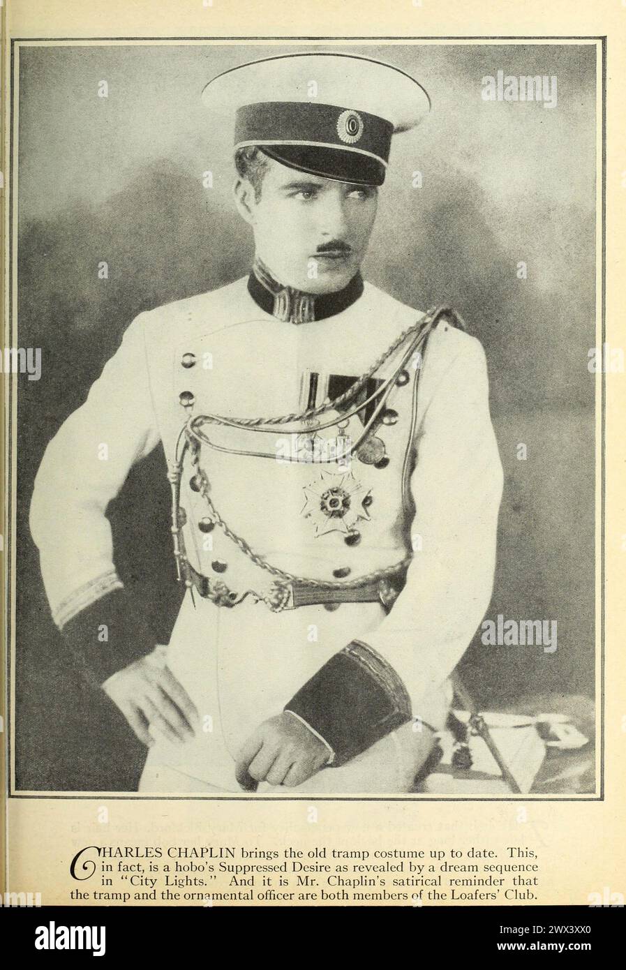 Charlie Chaplin dresses as The Prince, Costume Test for Unused Scenes ...