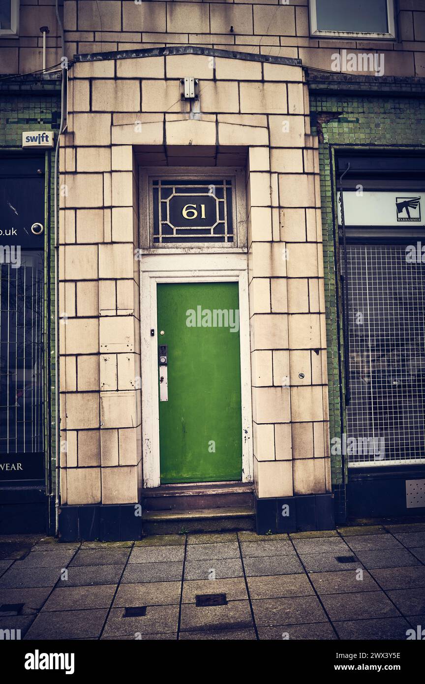 Art deco Stanley building in Blackpool undergoing upgrade Stock Photo ...