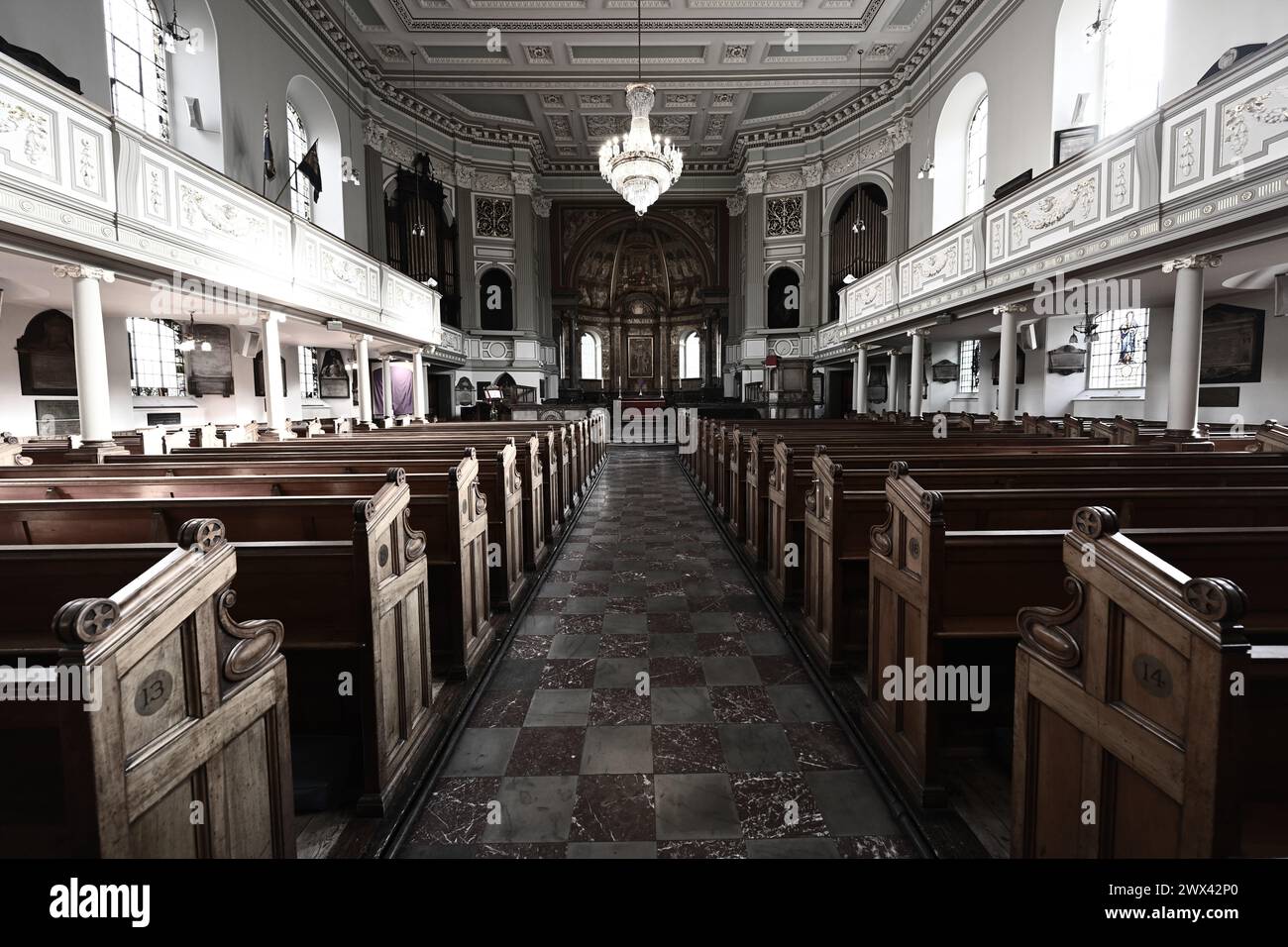 St Marylebone Parish Church Stock Photo - Alamy