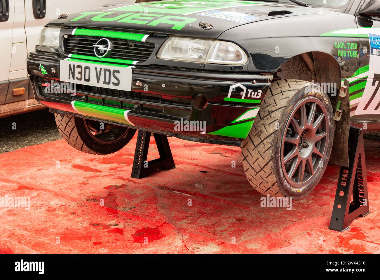 Vauxhall Astra. North West Stages Rally 2024 Stock Photo - Alamy