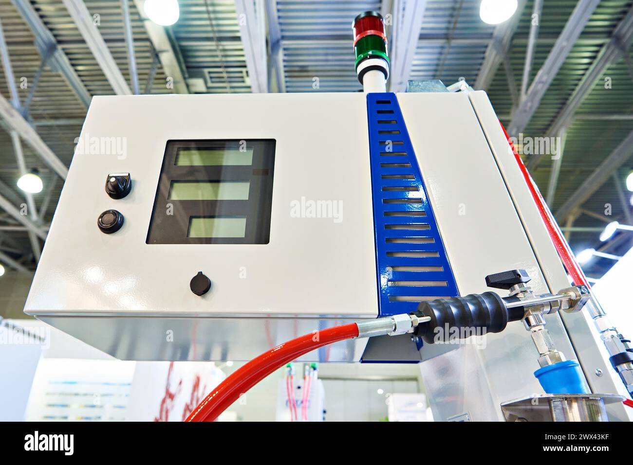 Modern gas filling station methane Stock Photo - Alamy