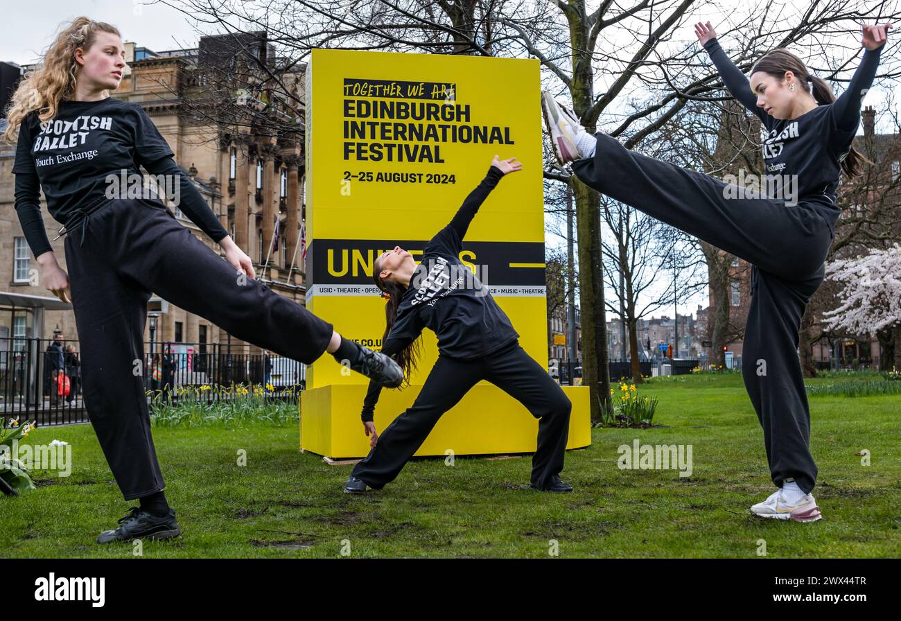 Young dancers of Scottish Ballet Youth Exchange dance to launch ...