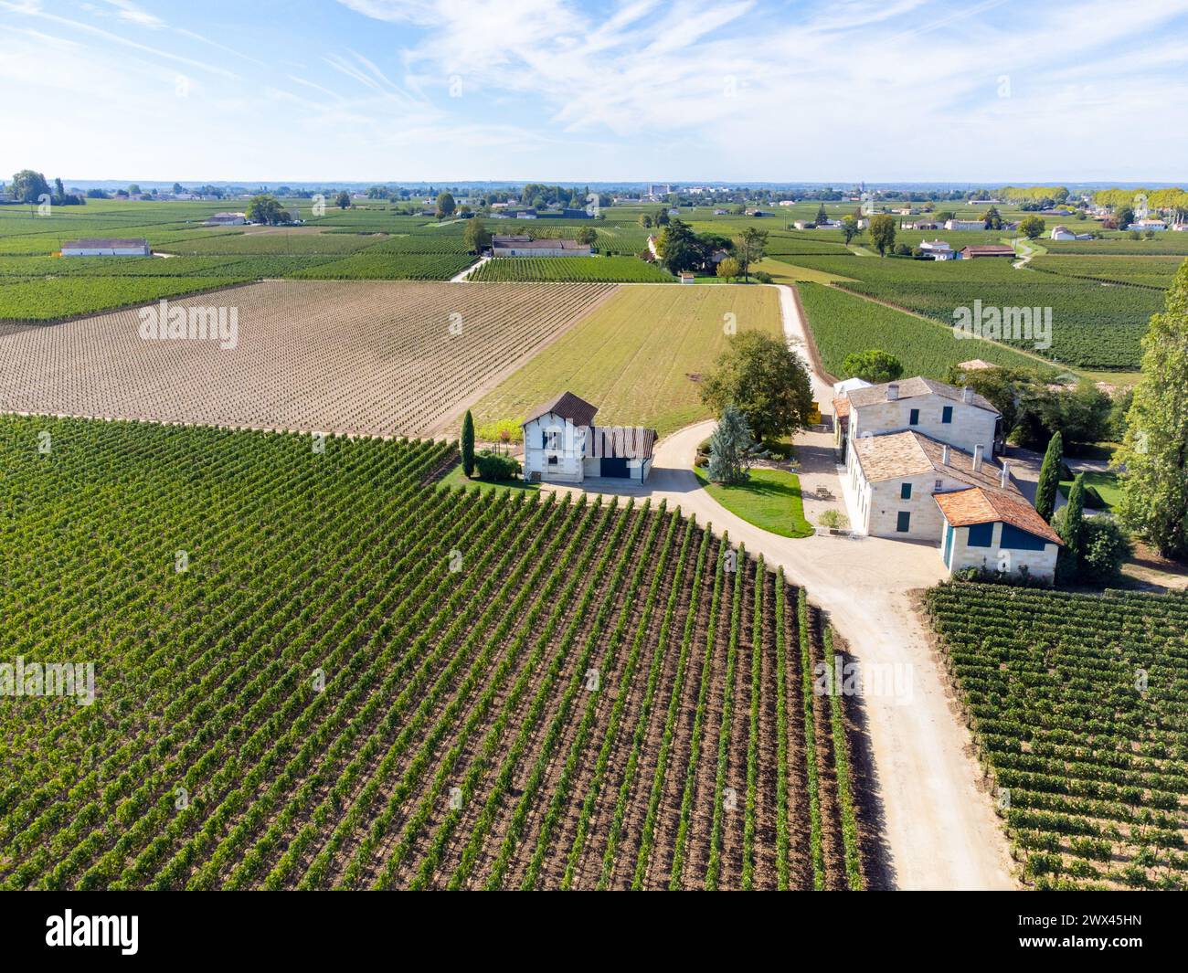 Pomerol view hi-res stock photography and images - Alamy