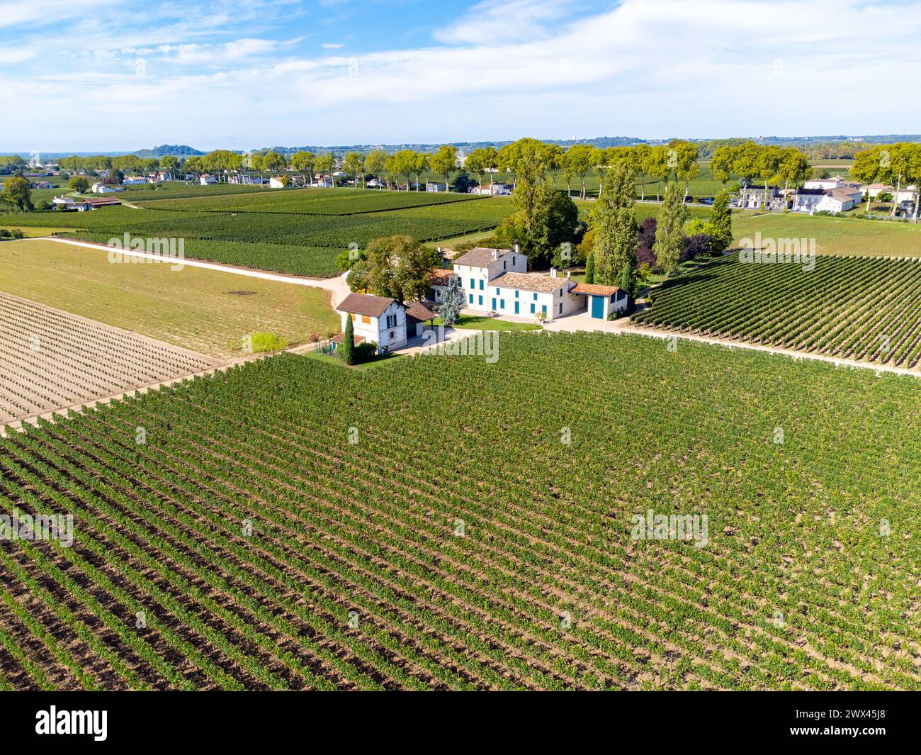 Pomerol view hi-res stock photography and images - Alamy