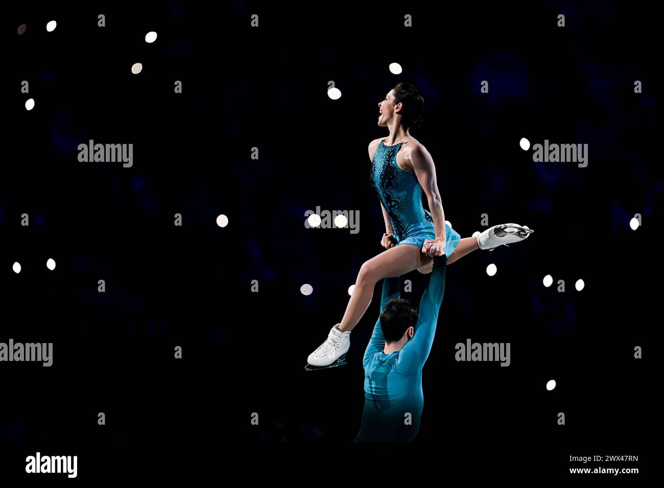 Deanna STELLATO-DUDEK & Maxime DESCHAMPS (CAN), during Exhibition Gala ...