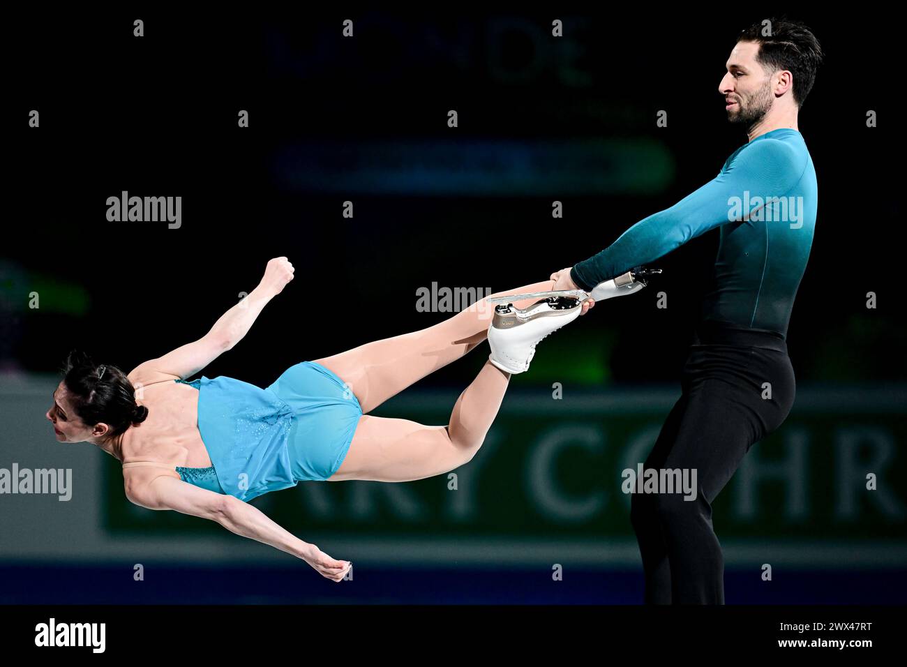 Deanna STELLATO-DUDEK & Maxime DESCHAMPS (CAN), during Exhibition Gala ...