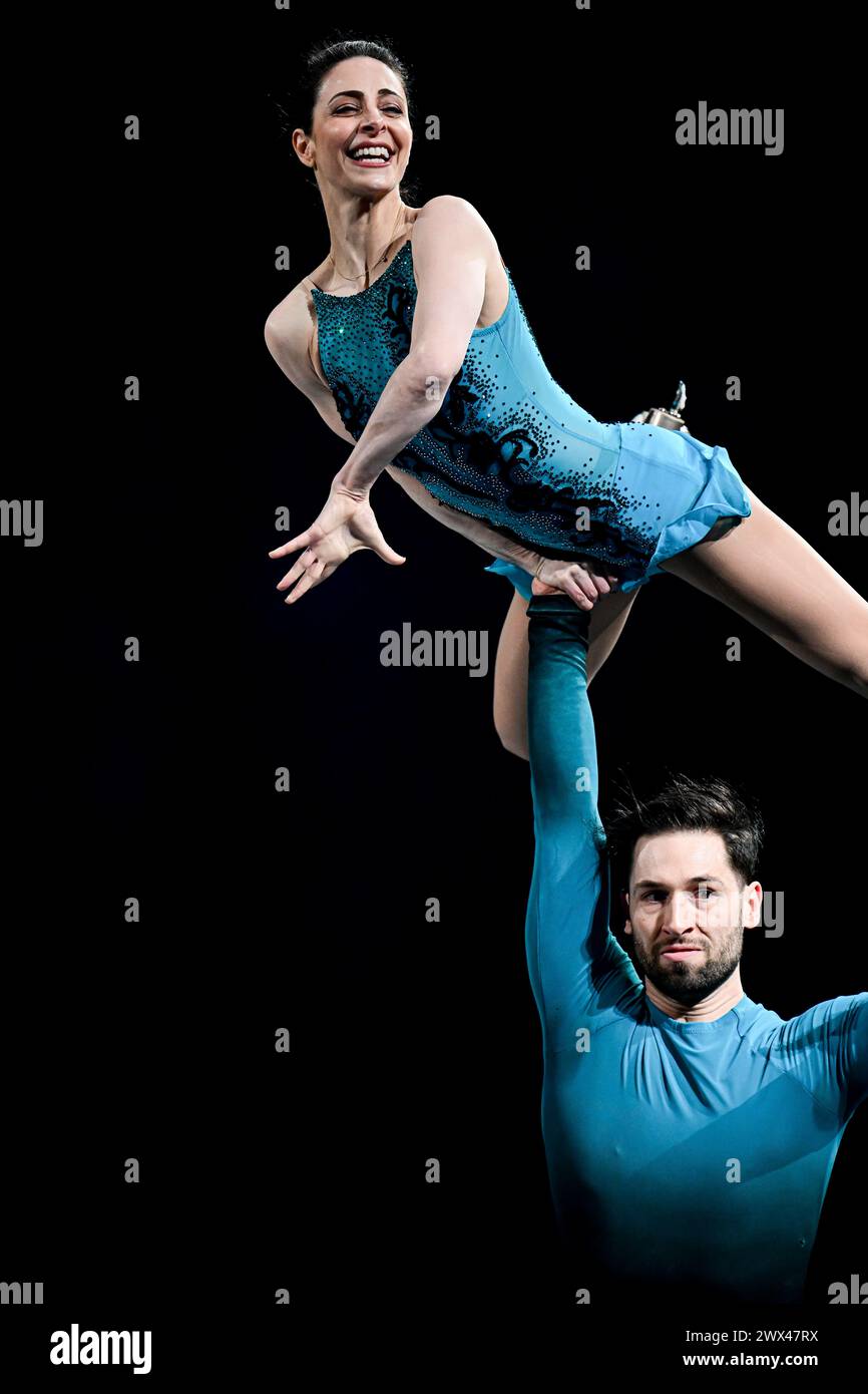 Deanna STELLATO-DUDEK & Maxime DESCHAMPS (CAN), during Exhibition Gala ...