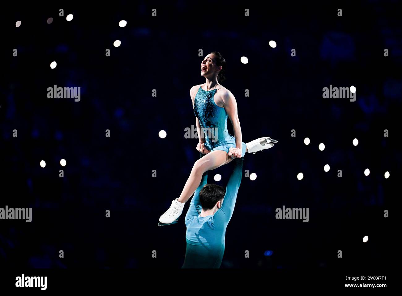 Deanna STELLATO-DUDEK & Maxime DESCHAMPS (CAN), during Exhibition Gala ...