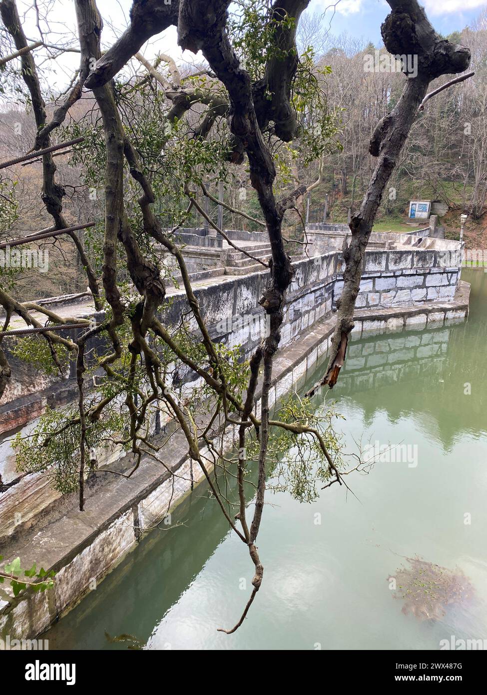 Topuzlu Dam, located in Istanbul, Turkey, was built by the Ottomans ...