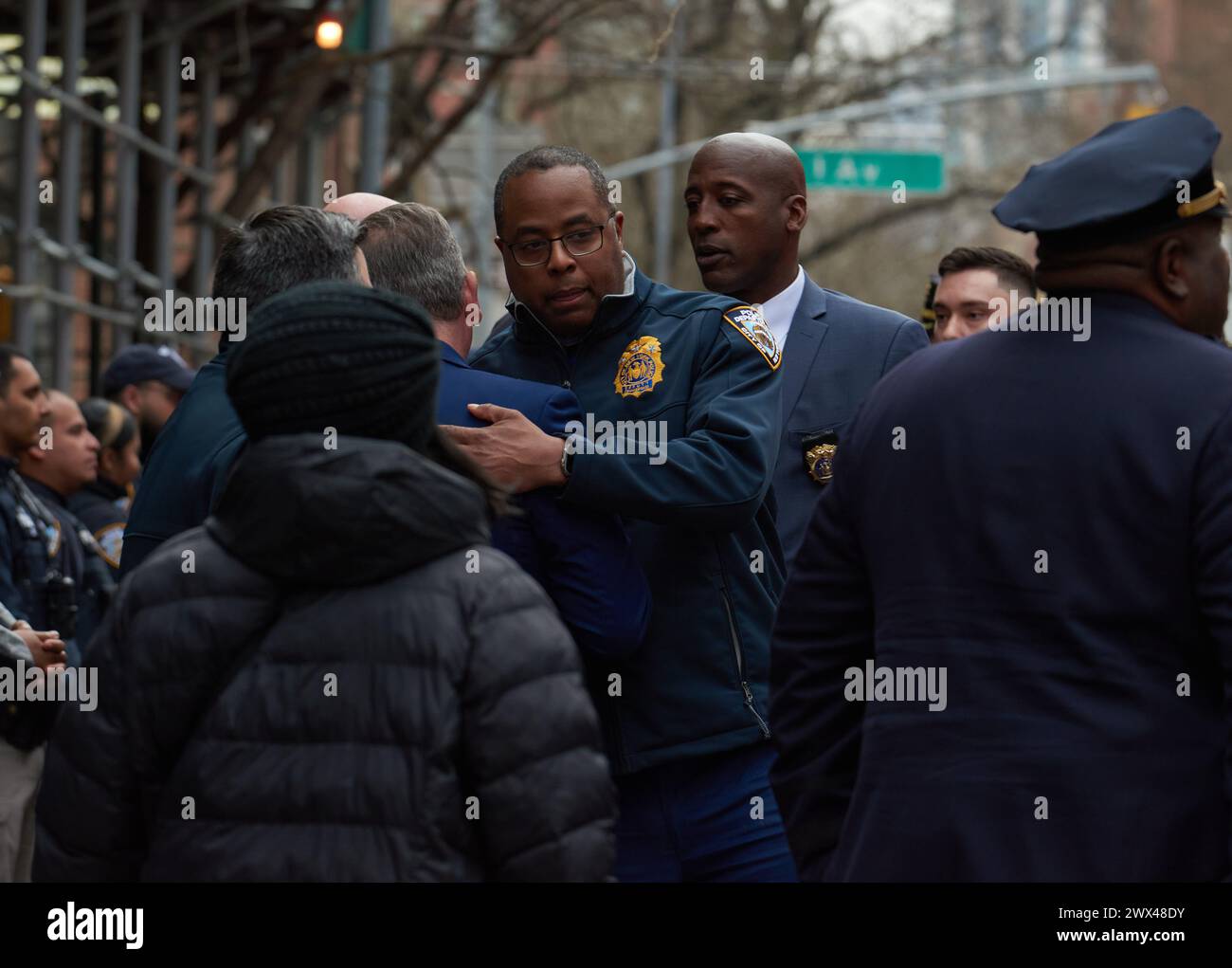 Brooklyn, New York, USA. 26th Mar, 2024. NYC Deputy Commissioner Kaz ...