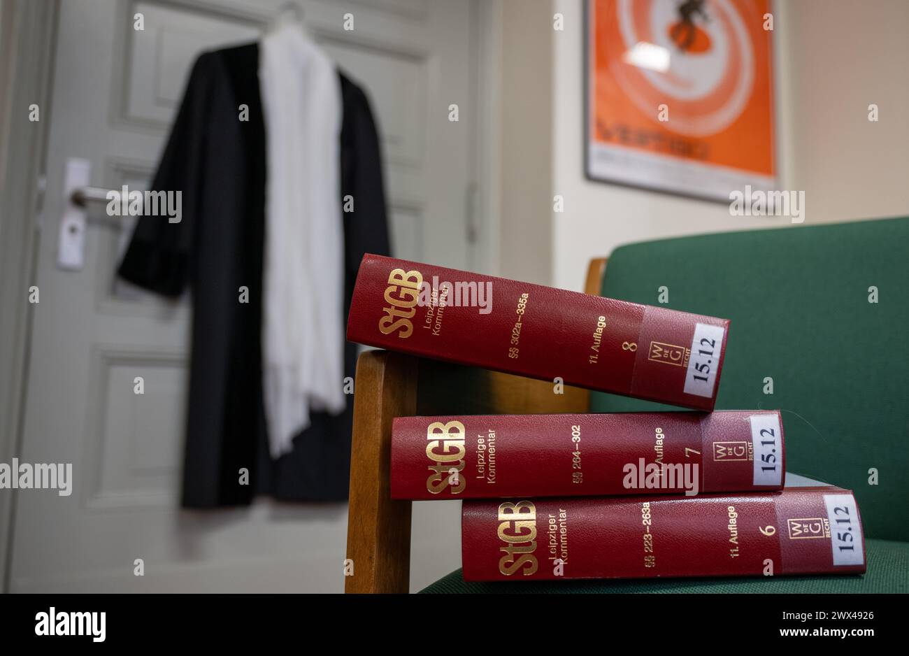 PRODUCTION - 27 March 2024, Berlin: Editions of the German Criminal ...