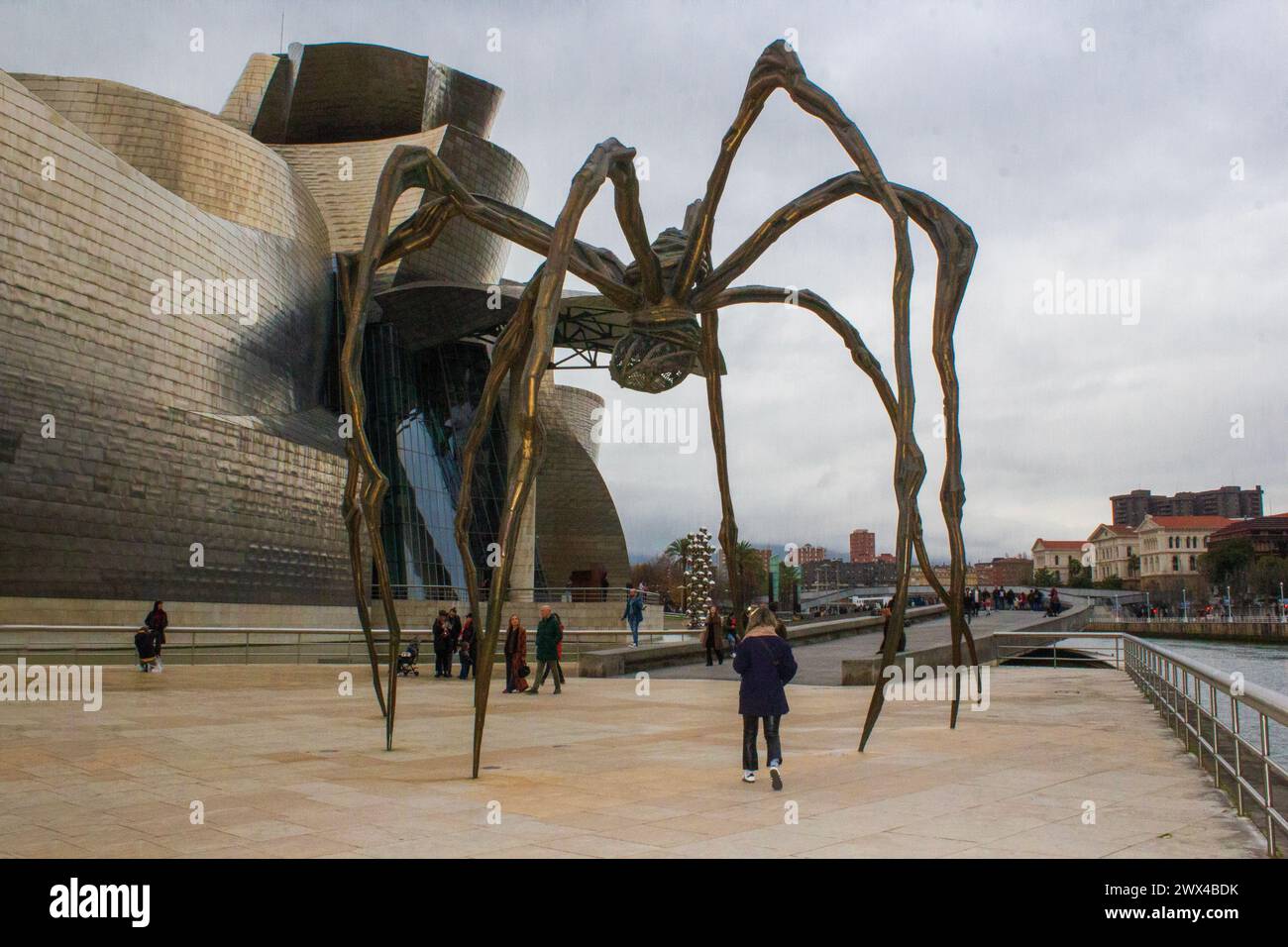 Images of the Guggenheim Museum building in Bilbao, Spain Stock Photo ...