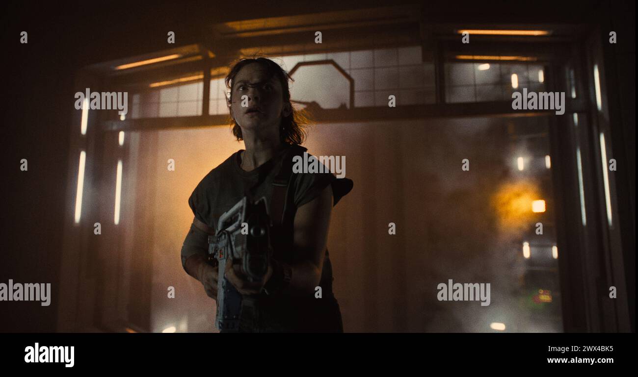 Alien Romulus Cailee Spaeny Stock Photo - Alamy