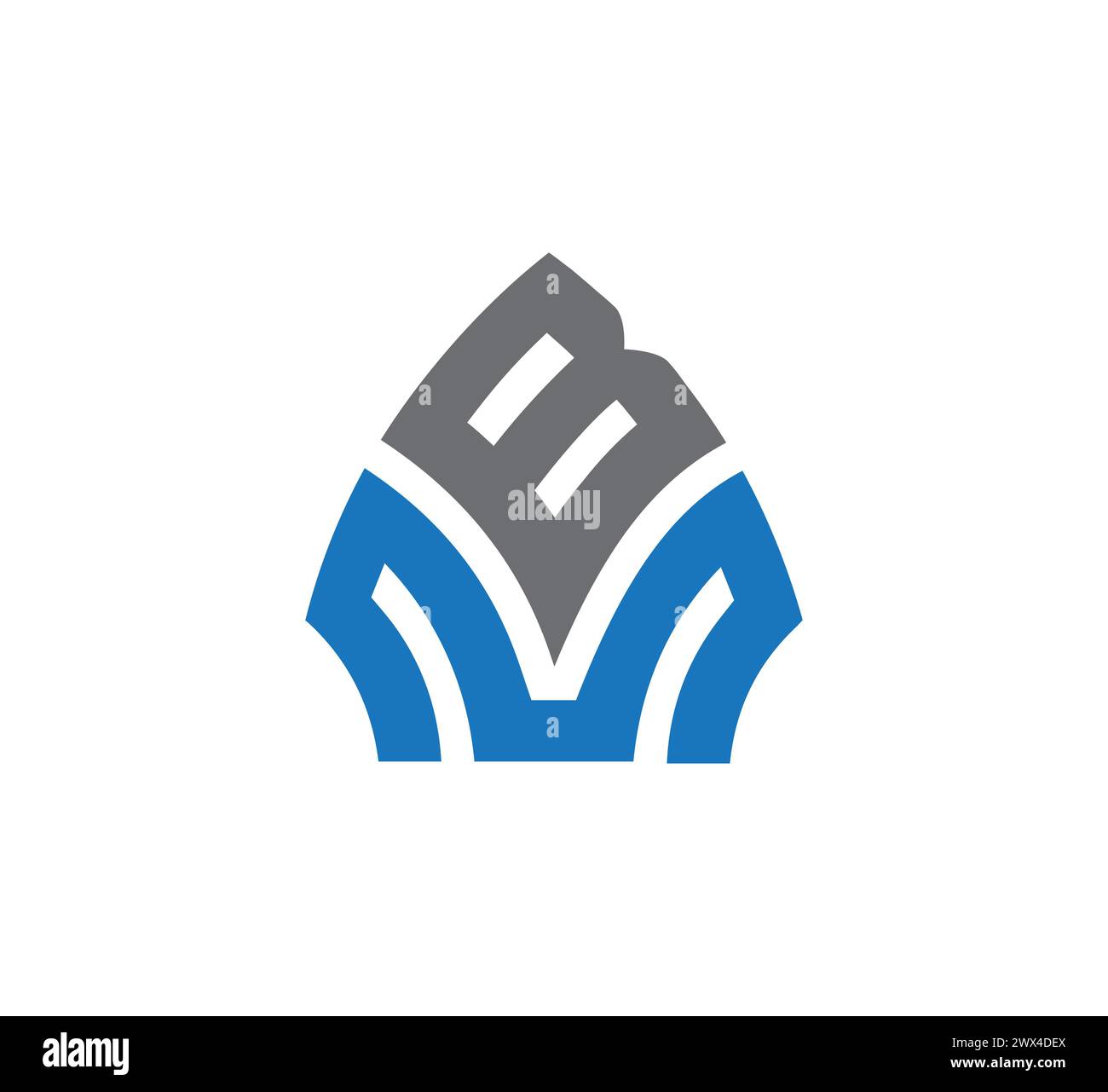 MB letter logo design Stock Vector Image & Art - Alamy