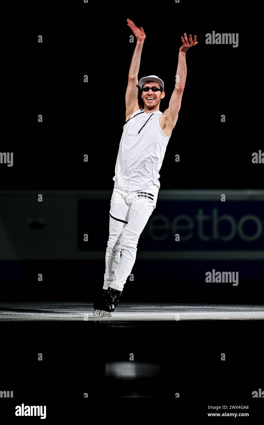 Jason BROWN (USA), during Exhibition Gala, at the ISU World Figure ...