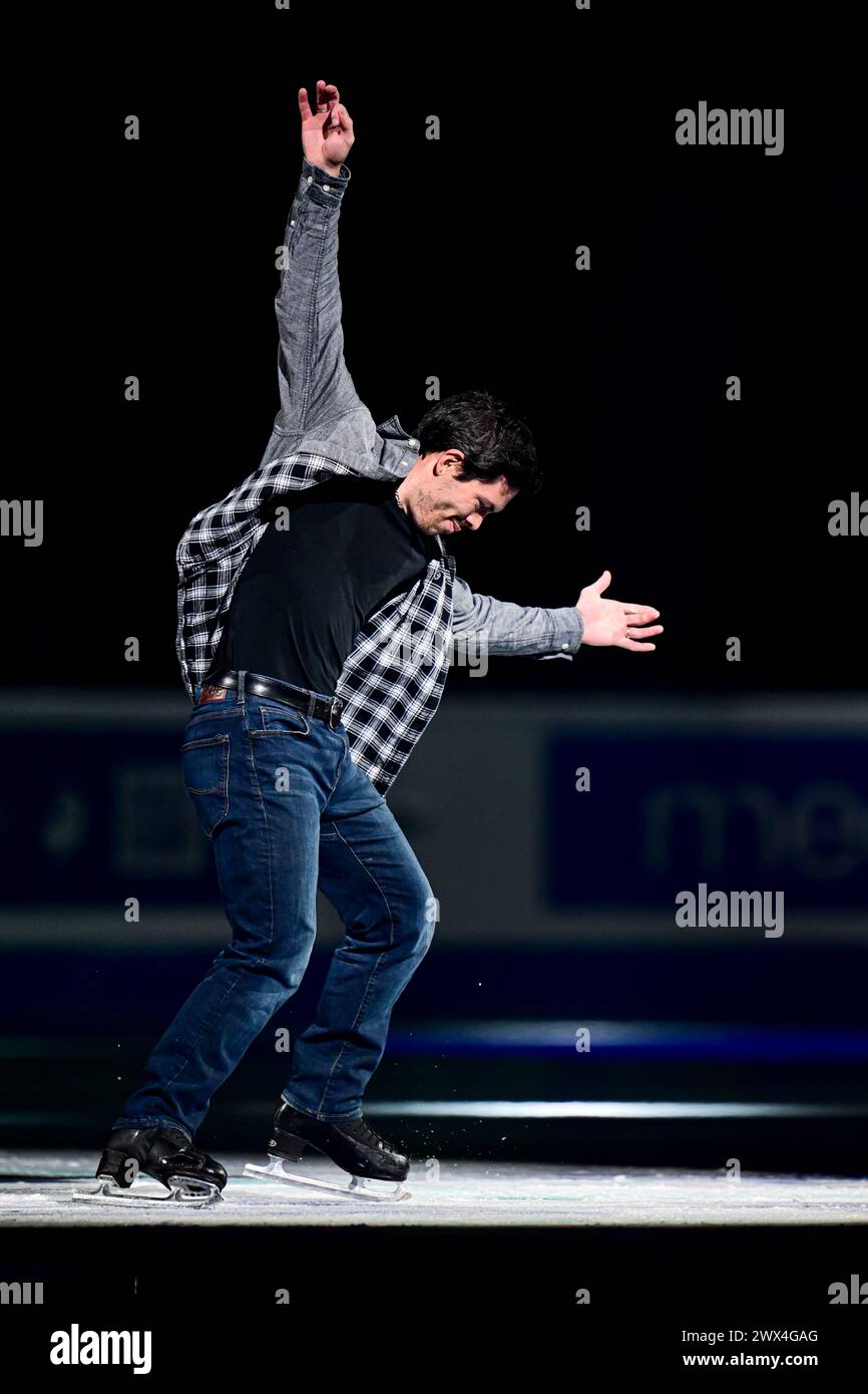 Keegan MESSING (CAN), during Exhibition Gala, at the ISU World Figure ...