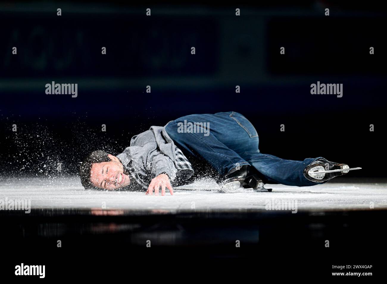 Keegan MESSING (CAN), during Exhibition Gala, at the ISU World Figure ...