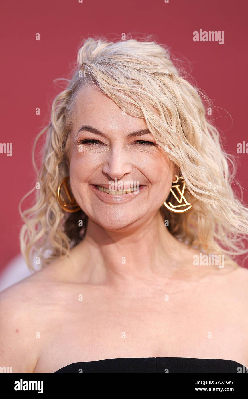 Sam McAlister poses for photographers upon arrival at the World ...