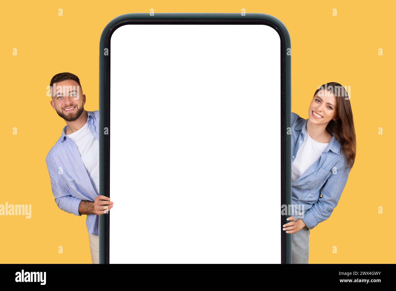 Large smartphone cutout hi-res stock photography and images - Alamy