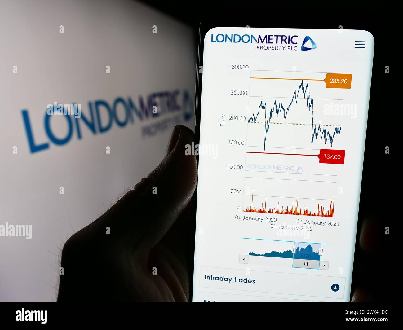 Londonmetric logo hi-res stock photography and images - Alamy