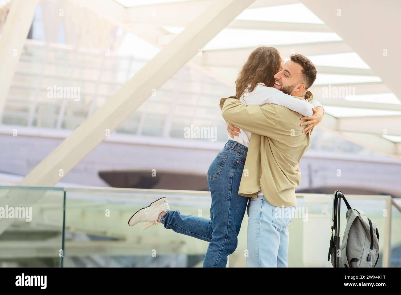Millennial caucasian couple in hi-res stock photography and images - Alamy