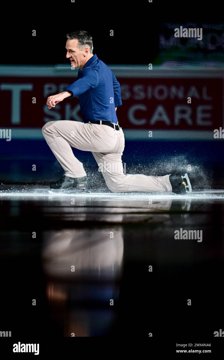 Elvis STOJKO (CAN), during Exhibition Gala, at the ISU World Figure ...