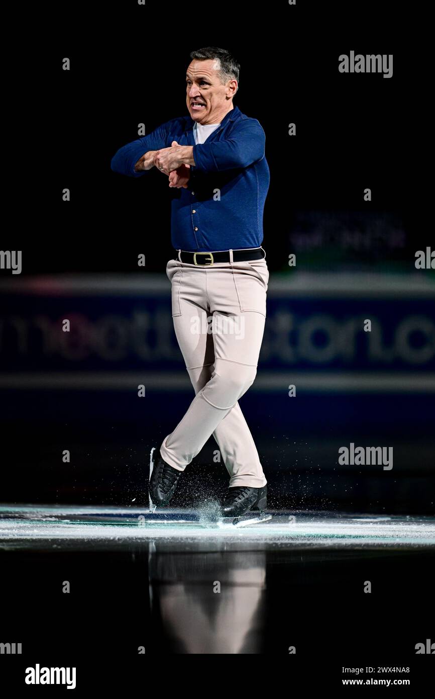 Elvis STOJKO (CAN), during Exhibition Gala, at the ISU World Figure ...