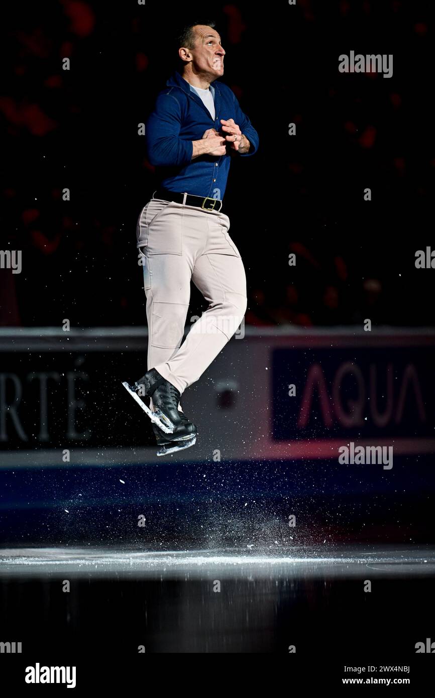 Elvis STOJKO (CAN), during Exhibition Gala, at the ISU World Figure ...