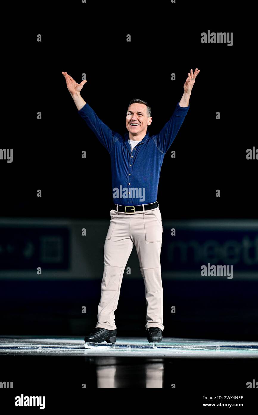 Elvis STOJKO (CAN), during Exhibition Gala, at the ISU World Figure ...