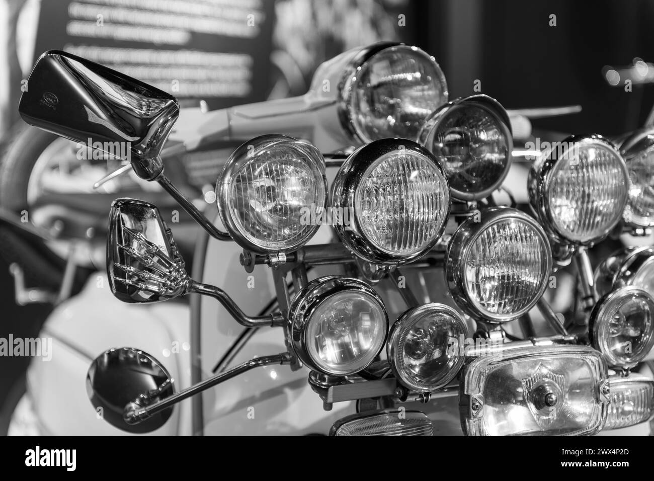 Sparkford.Somerset.United Kingdom.January 7th 2024. is on show at the ...