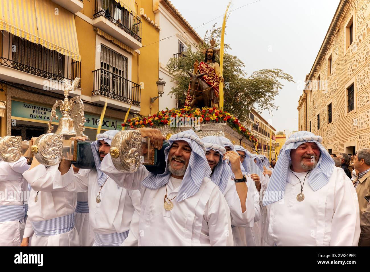 Almuneca, Spain. Easter week in Almuneca, Spain commences with the ...