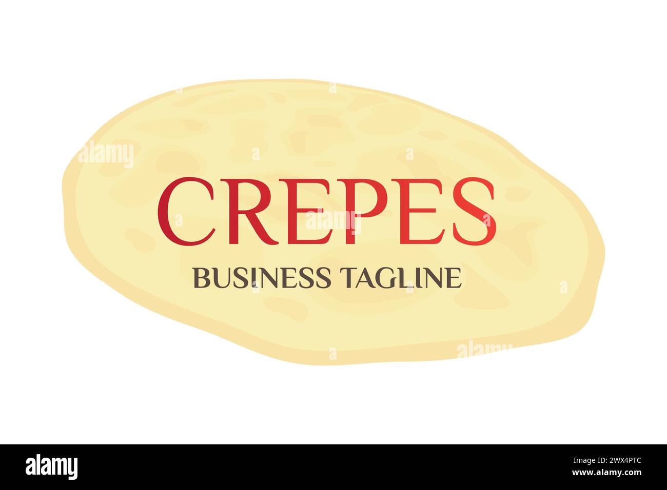 Pancake or Crepes Logo Stock Vector Image & Art - Alamy
