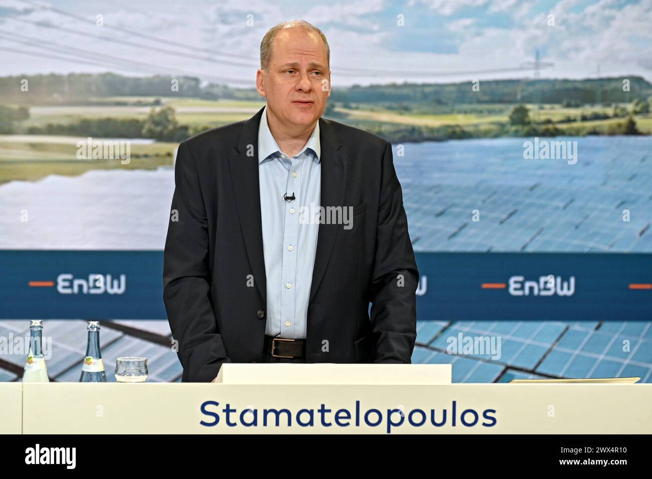 EnBW AG - Bilanzpresssekonferenz 2024. Georg Nikolaus Stamatelopoulos ...