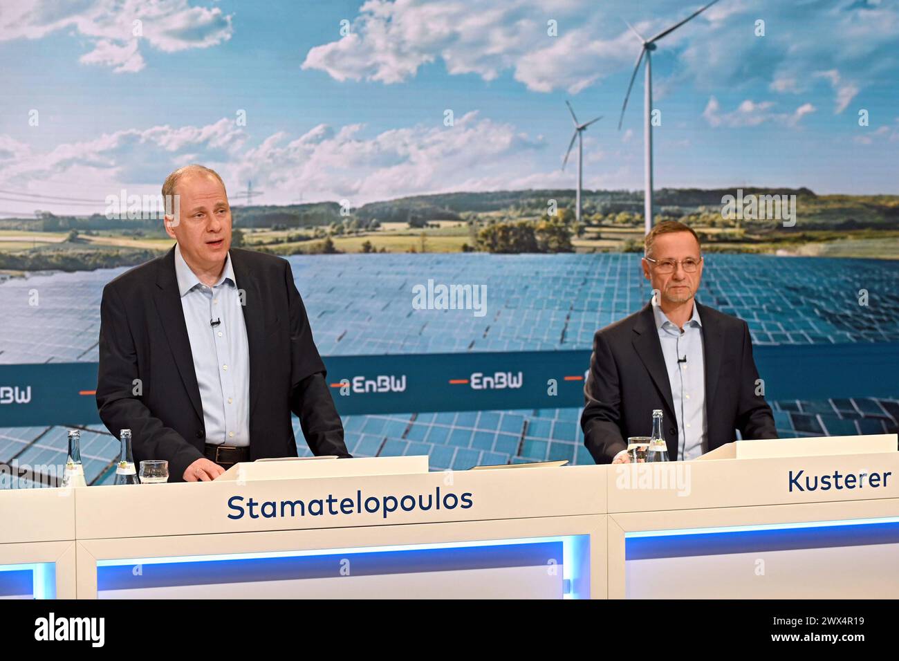 EnBW AG - Bilanzpresssekonferenz 2024. Georg Nikolaus Stamatelopoulos ...