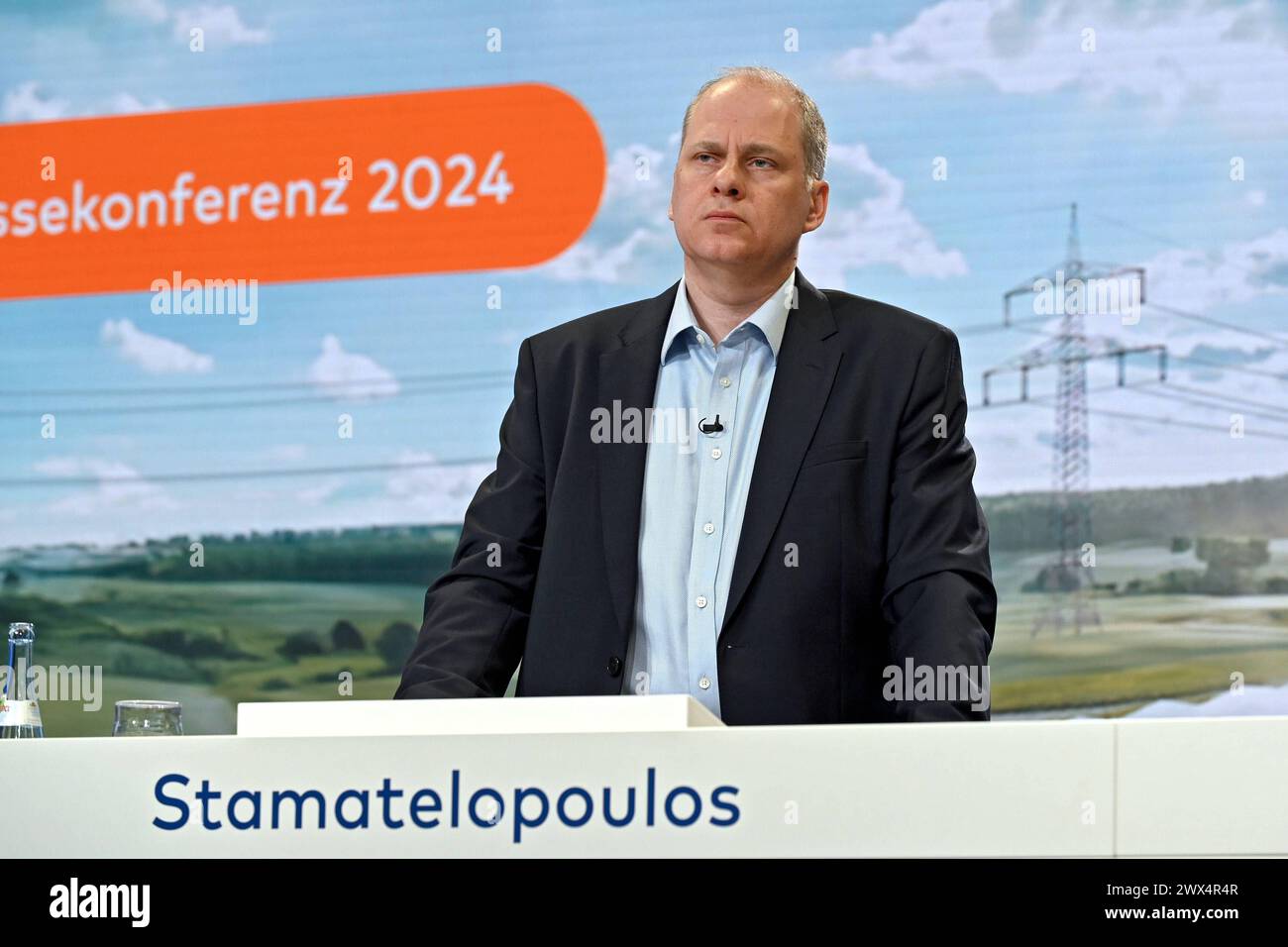 EnBW AG - Bilanzpresssekonferenz 2024. Georg Nikolaus Stamatelopoulos ...