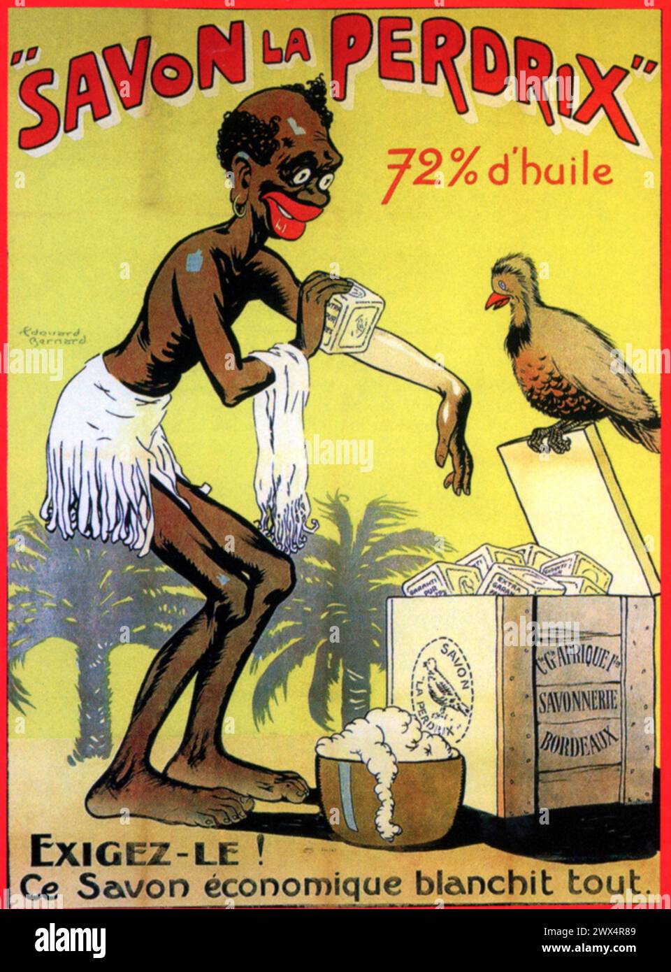 Vintage Period Ad. “Savon La Perdrix” The soap that bleaches everything ...