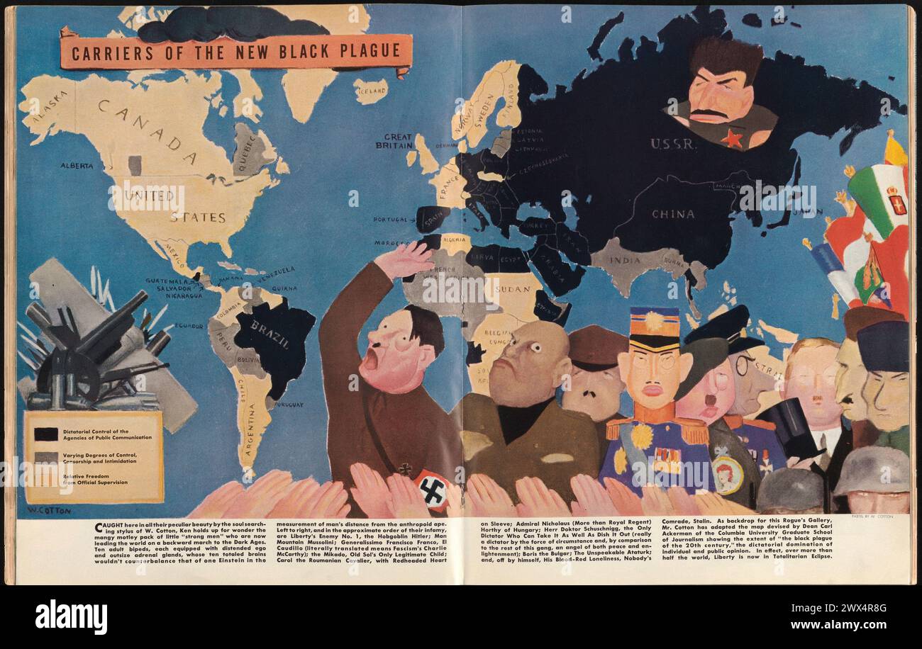 Hitler mussolini stalin hi-res stock photography and images - Alamy