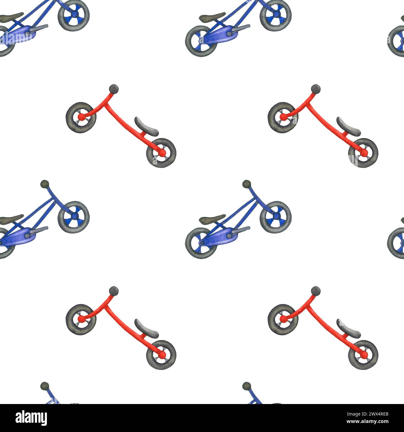 Hand drawn bike hi-res stock photography and images - Alamy