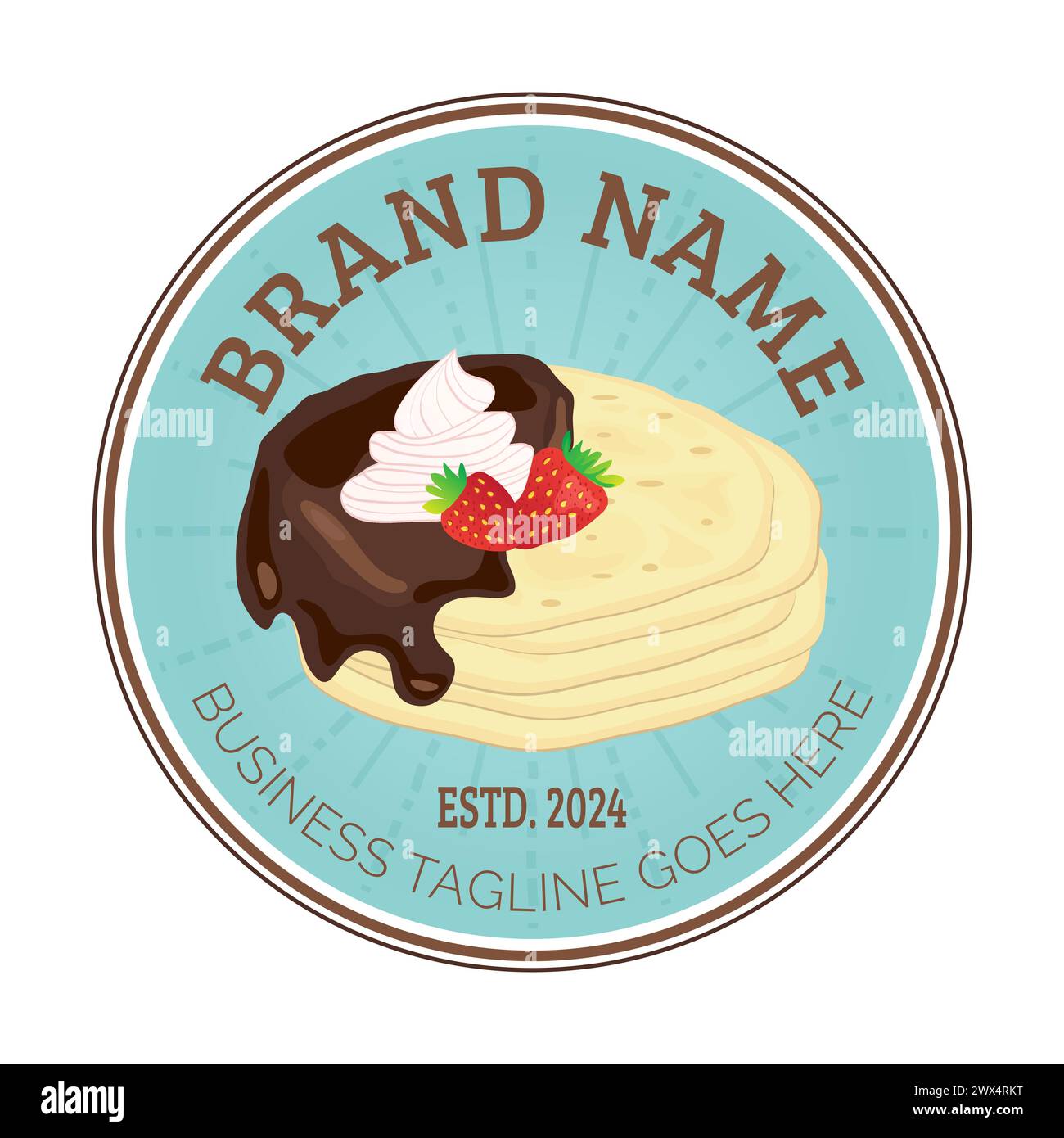 Nice cafe background Stock Vector Images - Alamy