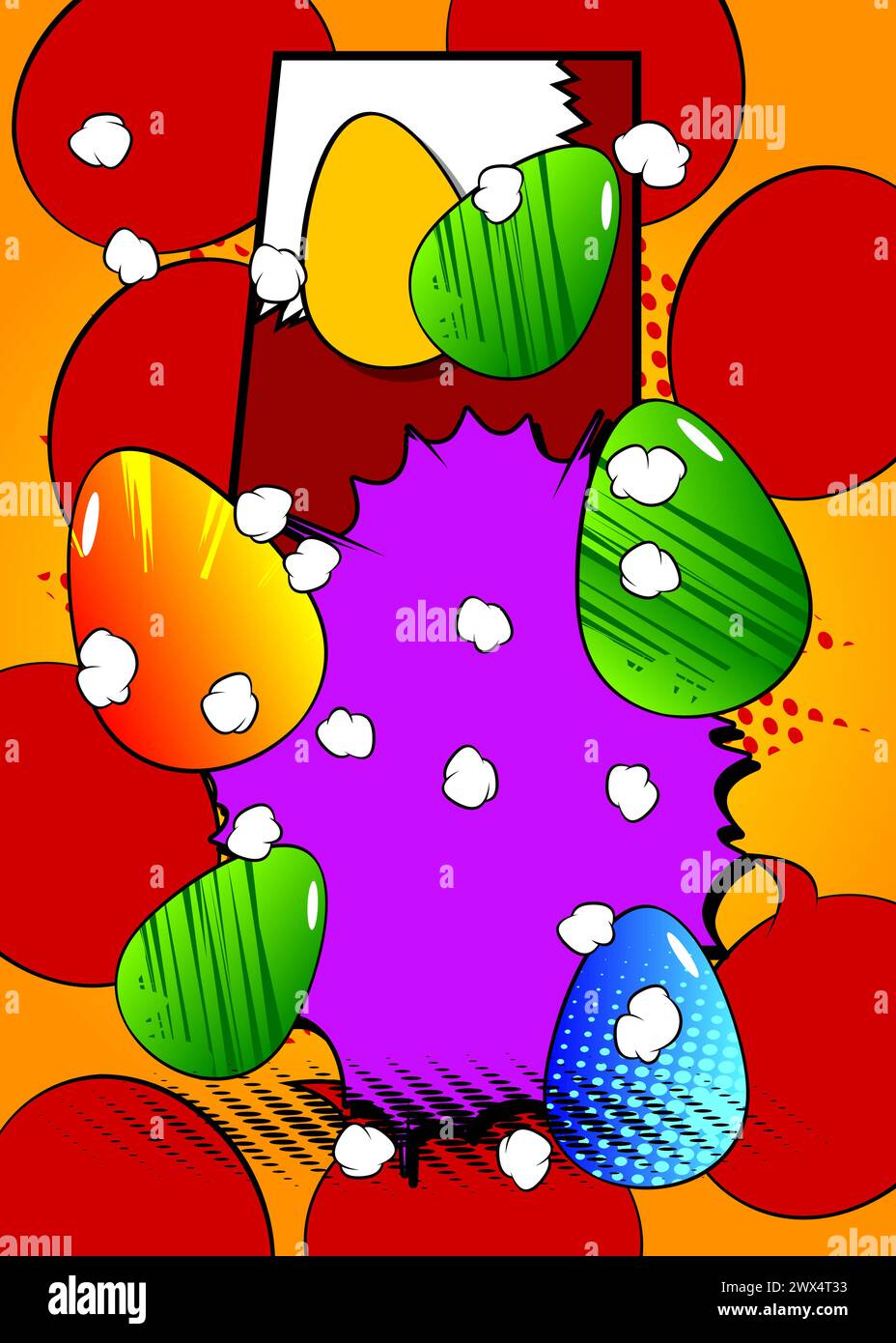 Exploding egg Stock Vector Images - Alamy