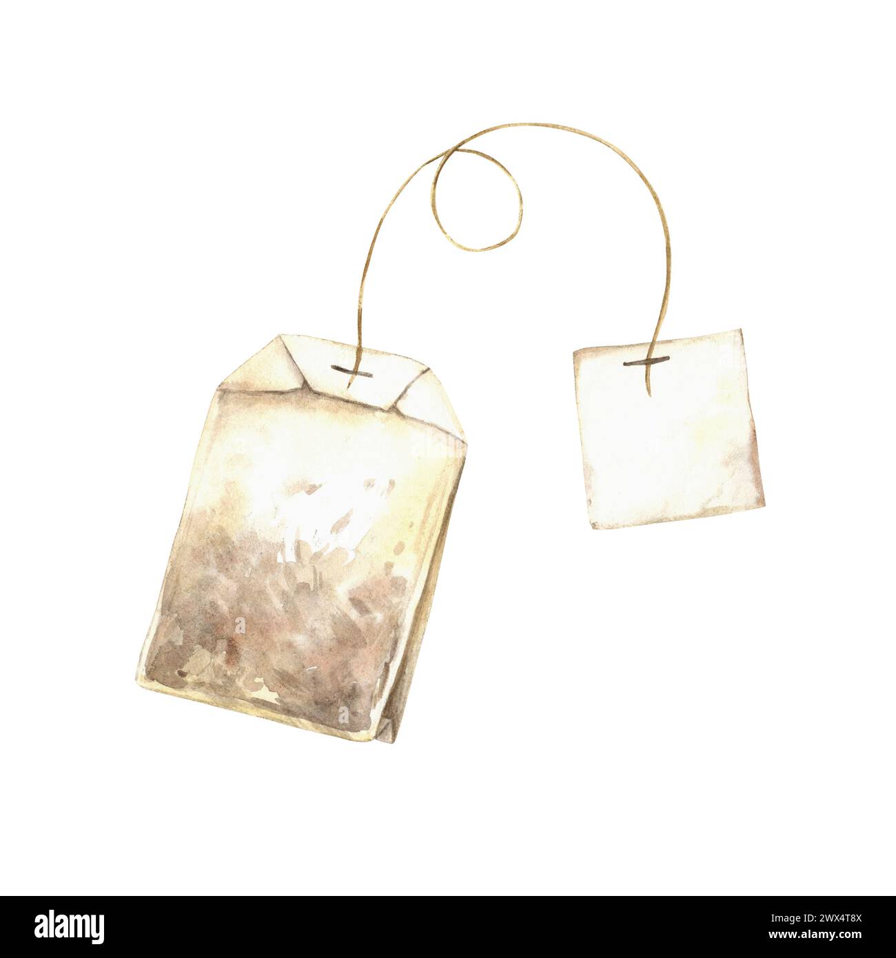 Teapot tea bag crockery Cut Out Stock Images & Pictures - Alamy