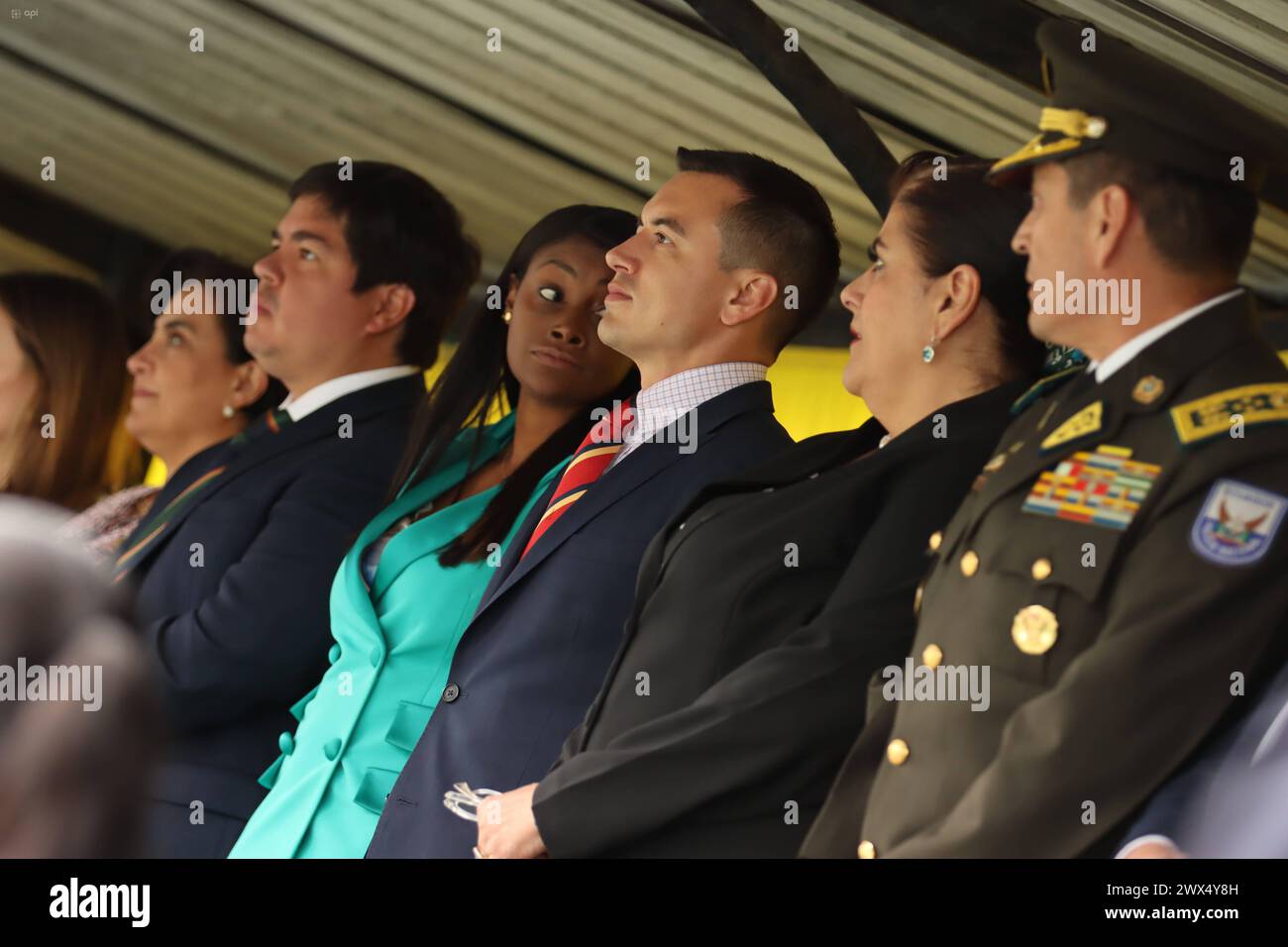 UIO-ANIVERSARIO-32-GOE Quito, 27 de marzo de 2024. El presidente Daniel ...