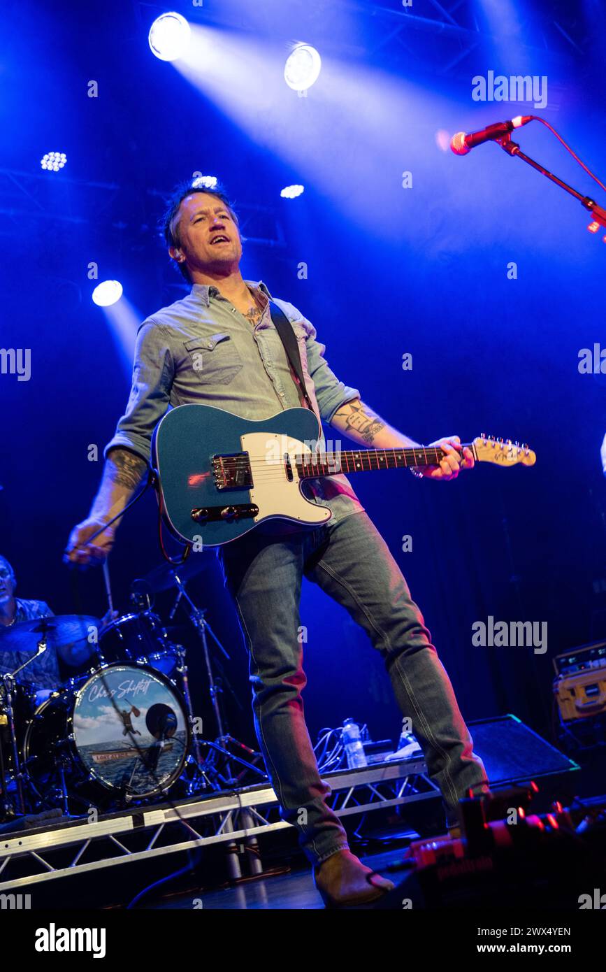 London, United Kingdom. 27th March 2024. Foo Fighters guitarist Chris ...