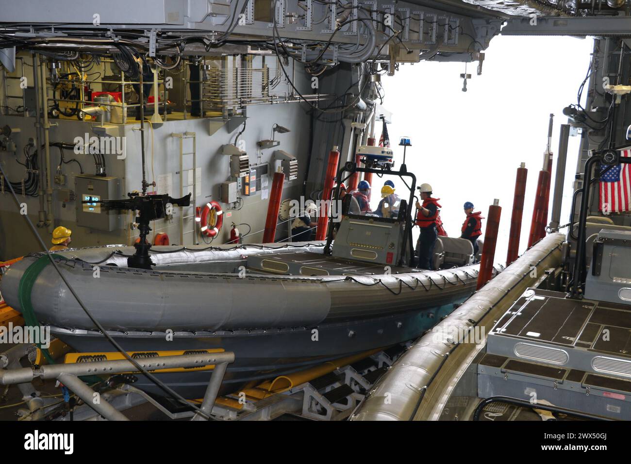 240319-N-NO146-1002 ARABIAN GULF (March 19, 2024) Sailors aboard the ...