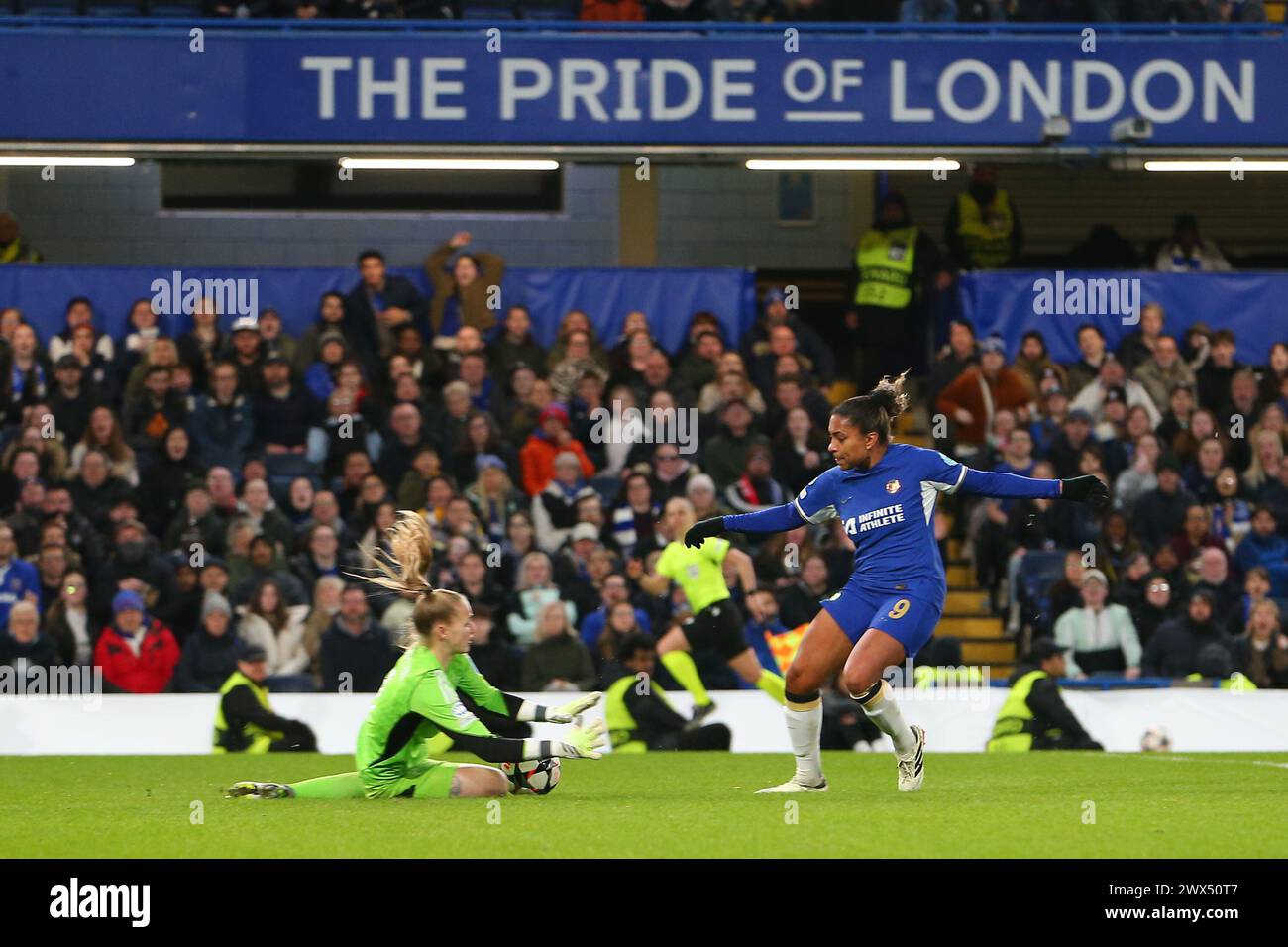 27th March 2024; Stamford Bridge, London, England: UEFA Womens ...