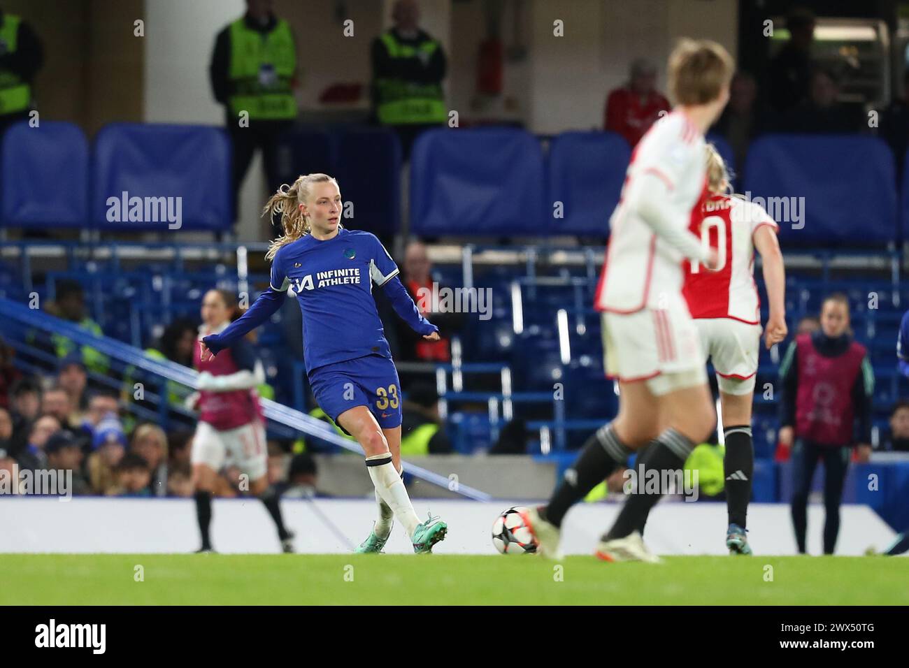 27th March 2024; Stamford Bridge, London, England: UEFA Womens ...