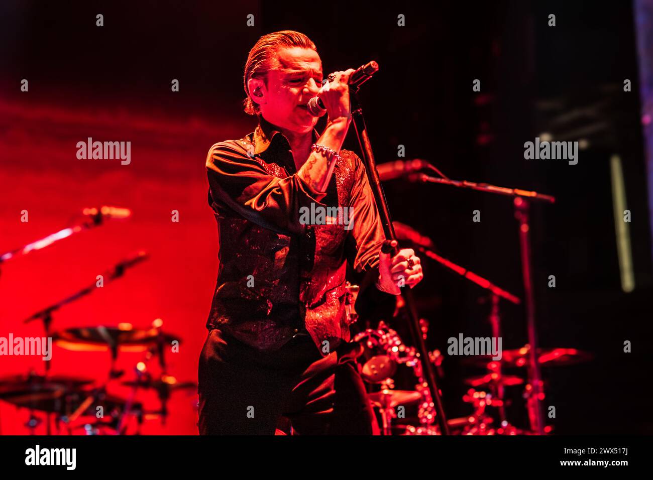 Italy 23 March 2024 Depeche Mode live at Inalpi Arena in Turin - First ...
