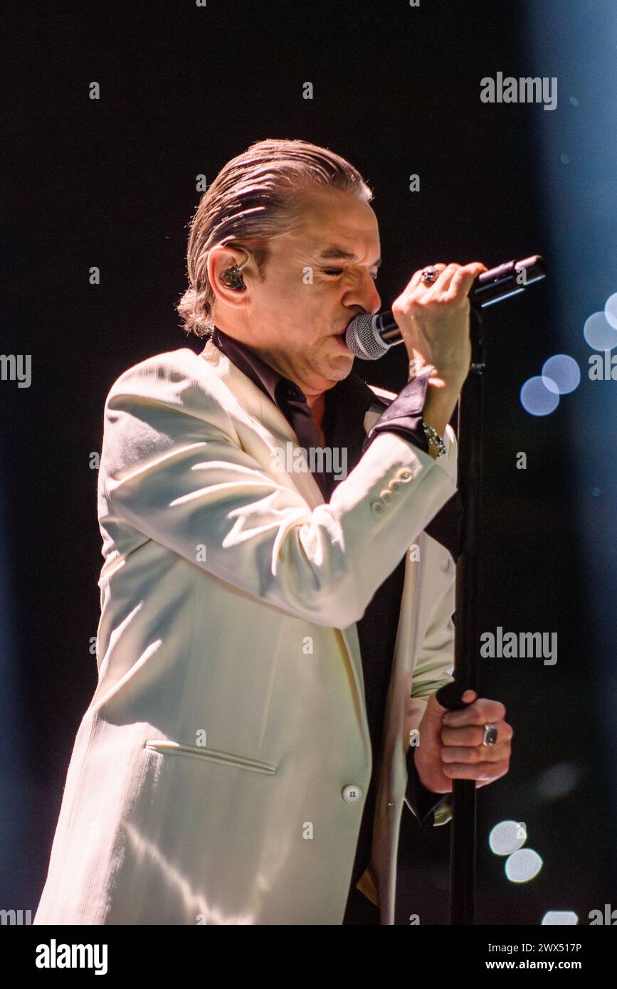 Italy 23 March 2024 Depeche Mode live at Inalpi Arena in Turin - First ...