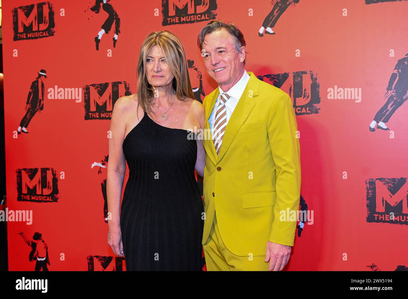 London, UK. 27 March 2024: Lia Vollack and Derek McLane attends the ...